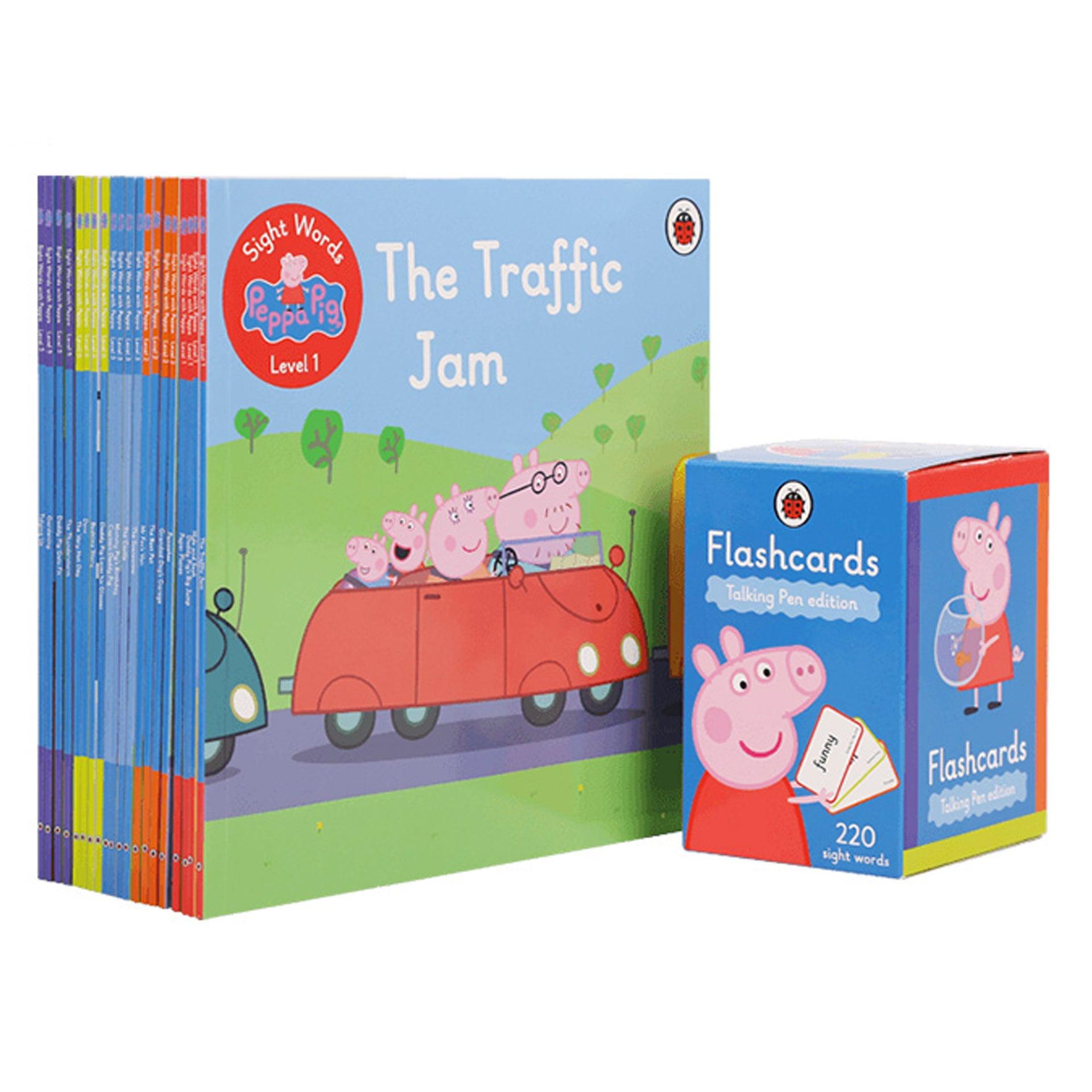 點讀] Sight Words with Peppa 跟著佩奇學習高頻詞 故事系列 (送單詞卡)(20冊)(適合0-6歲)｜兒童分級英語繪本 ...
