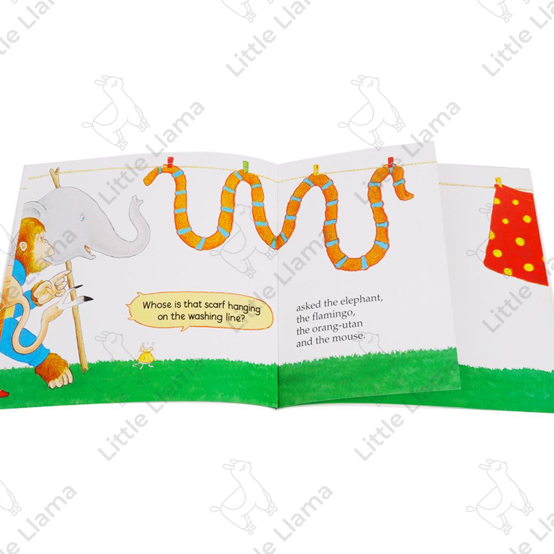 點讀] A Flip-Flap Book: Washing Line 晾衣繩子 英語立體翻翻書 (適合2-8歲)｜吳敏蘭有聲書單】小朋友書 ...